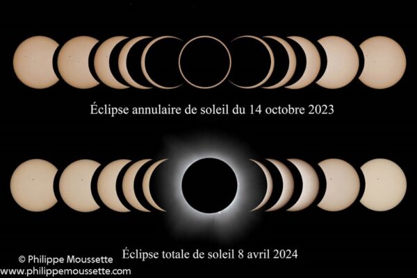 Éclipse totale de lune dans la nuit du 13 au 14 mars et éclipse partiel ...