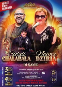 3 et 4 mai 2025. Les artistes algériens Naïma Dziria et Sidali ...